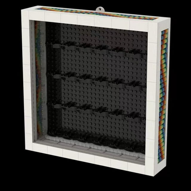 MOC Compatible Ideas Figures Frame Stand Base Plate Minifigures Wall ...