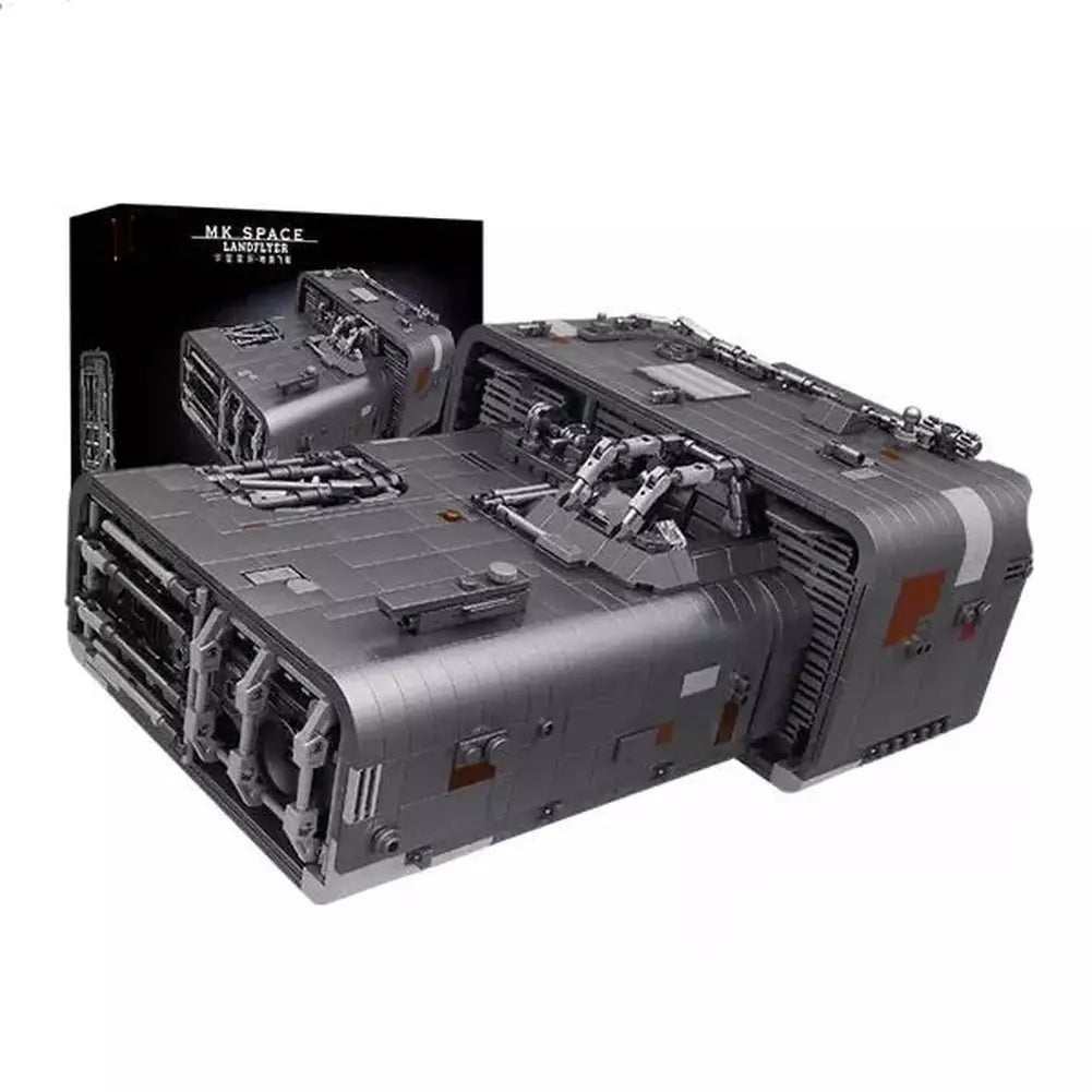 MOC NON LEGO 21061 Star Plan Building Blocks A-A4B Landflyer Star ...