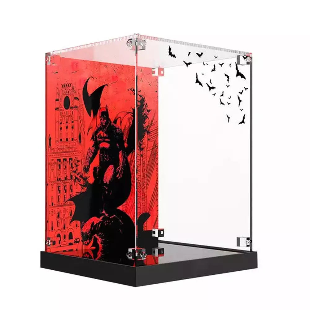 MOC NON Acrylic Display Box for 76182 Batman Cowl Clear Display Case ...