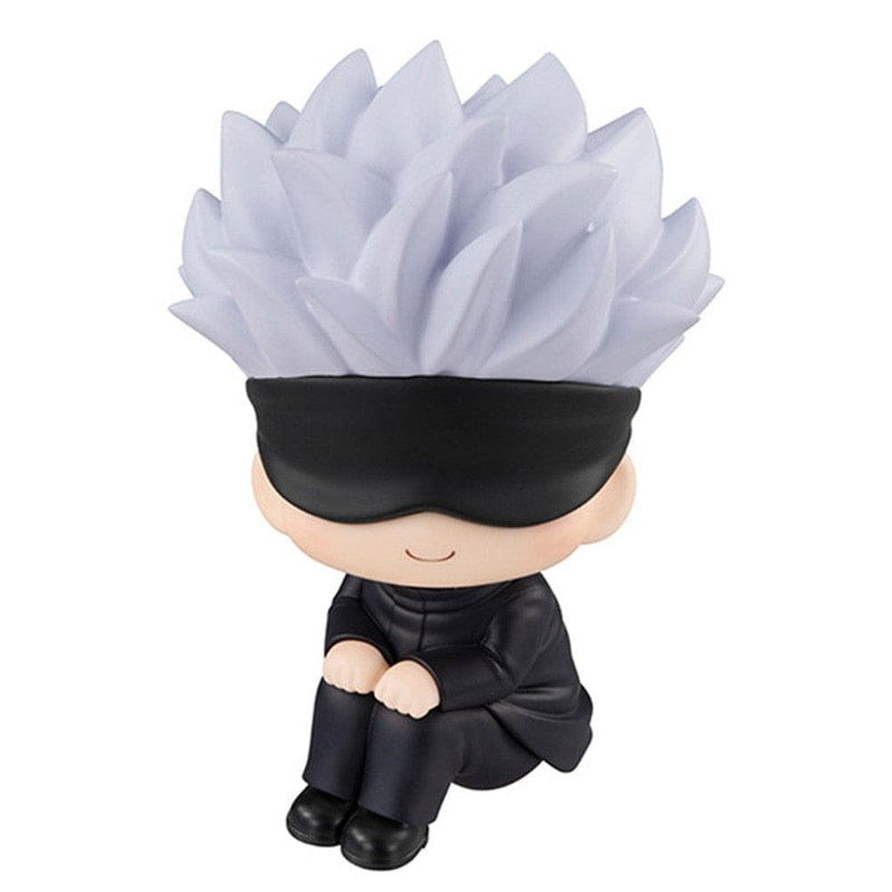 MOC Compatible Anime Jujutsu Kaisen Figurine Cute Gojo Satoru Itadori ...