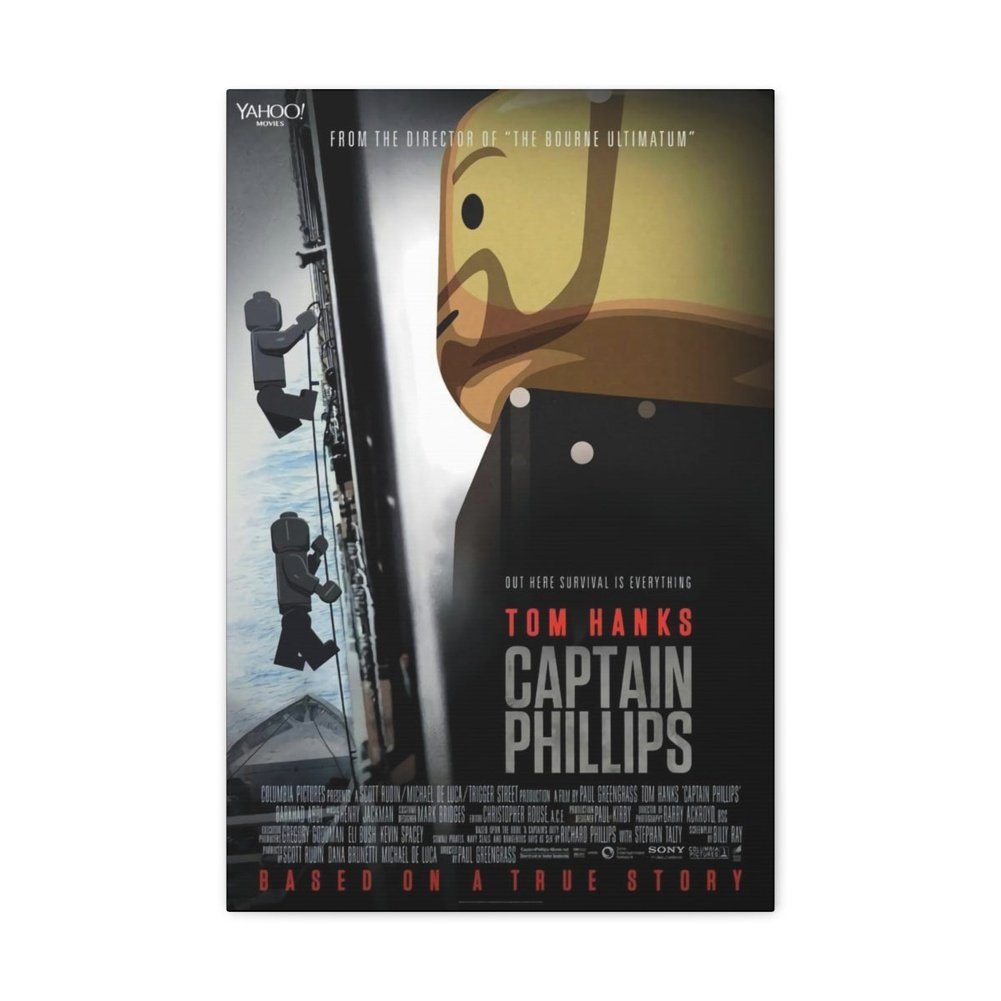 Custom MOC Same as Major Brands! Captain Phillips LEGO Movie Wall Art ...