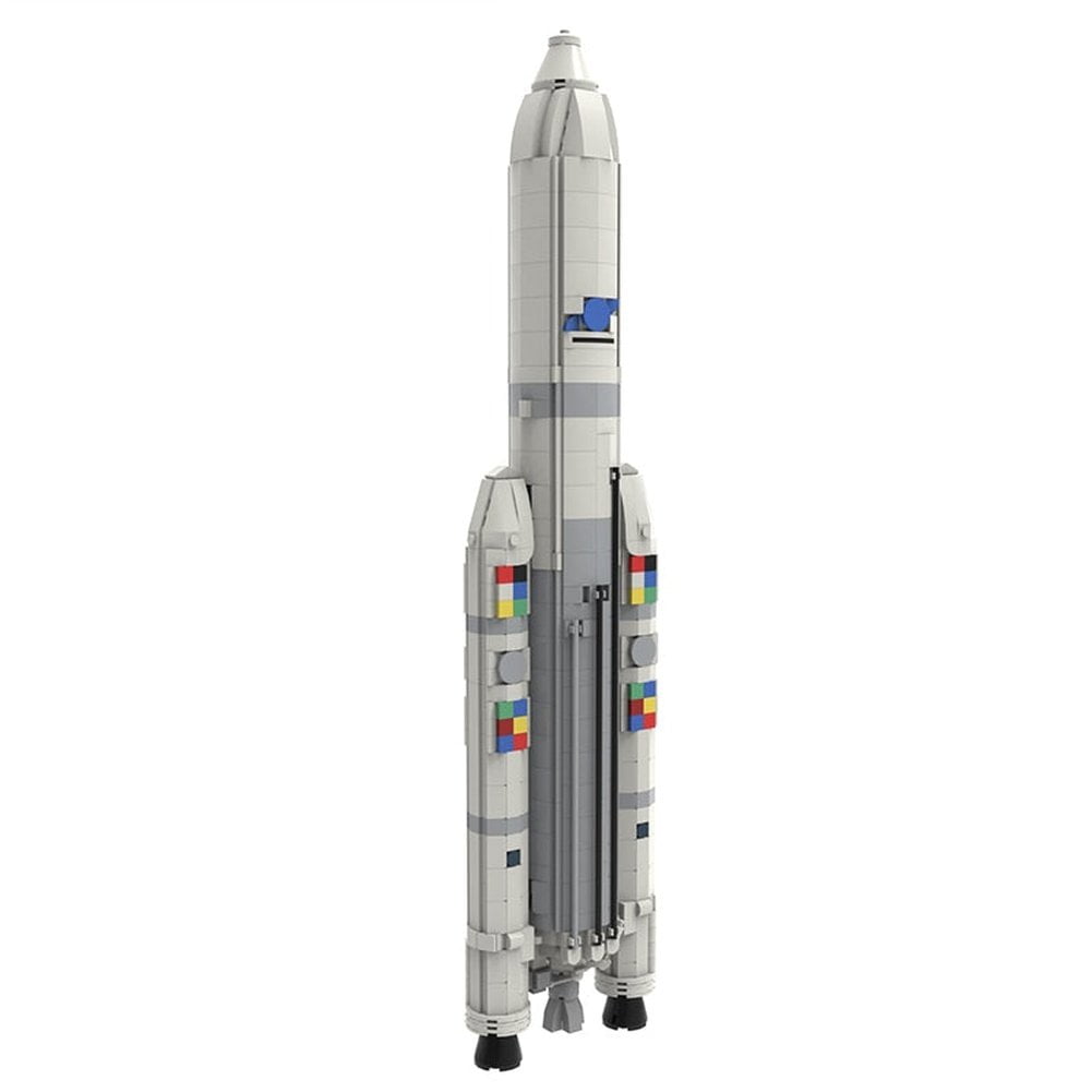 MOC Compatible MOC Space 1:110 Arianeal 5 ECA Rocket Building Blocks ...