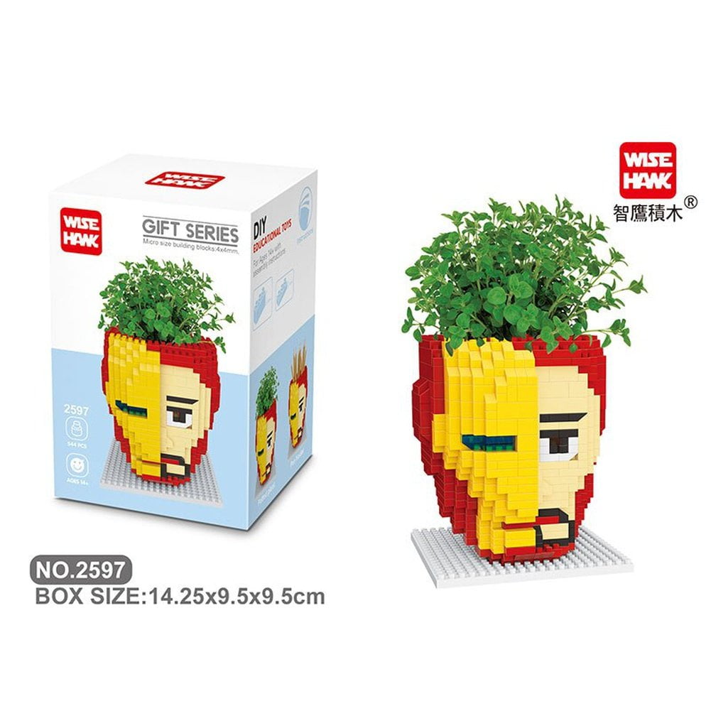 MOC NON Micro Blocks Building Toy Bricks Funny Seeding Grow Plant 3D ...
