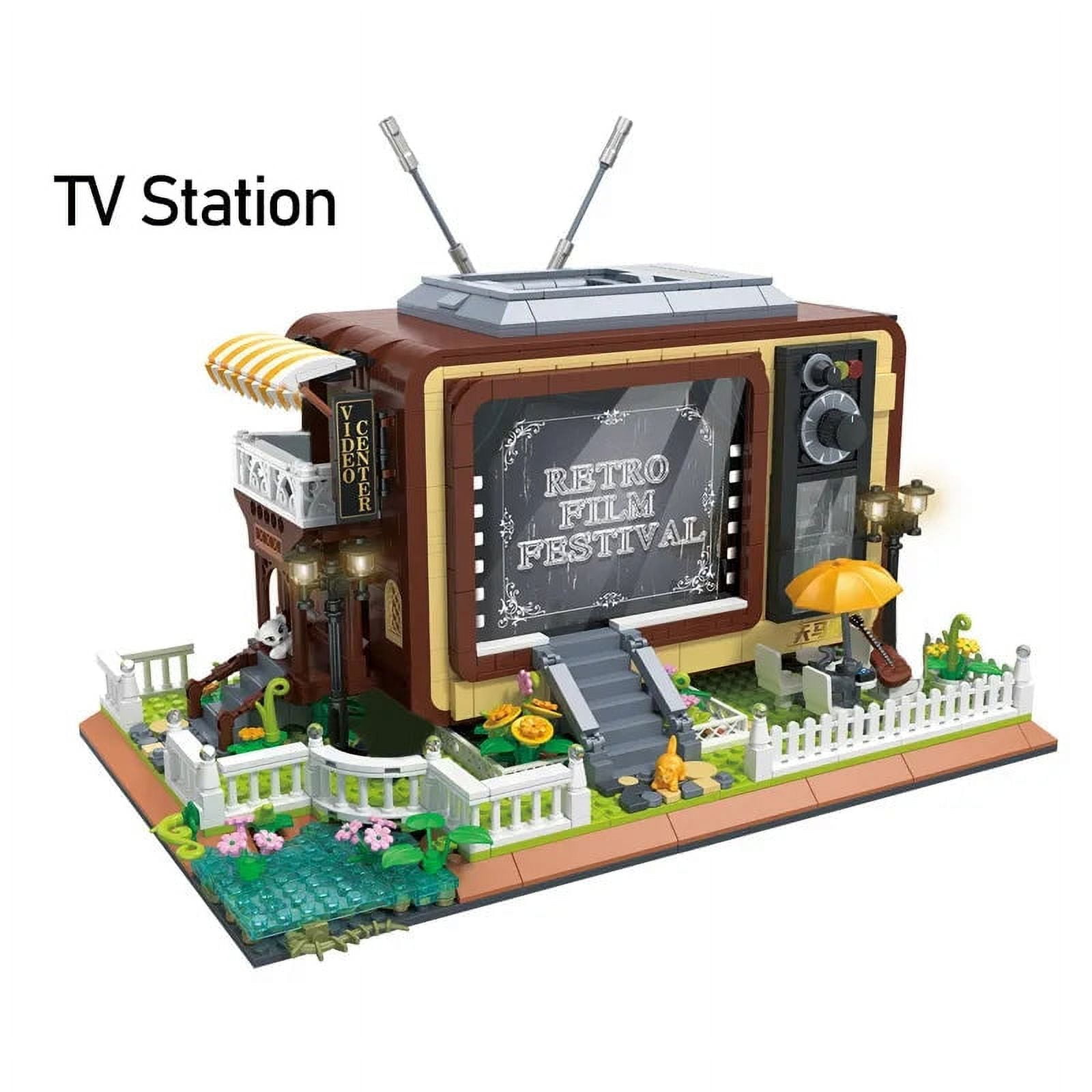 Custom MOC Same as Major Brands! New 2023 Mini City Retro Television ...
