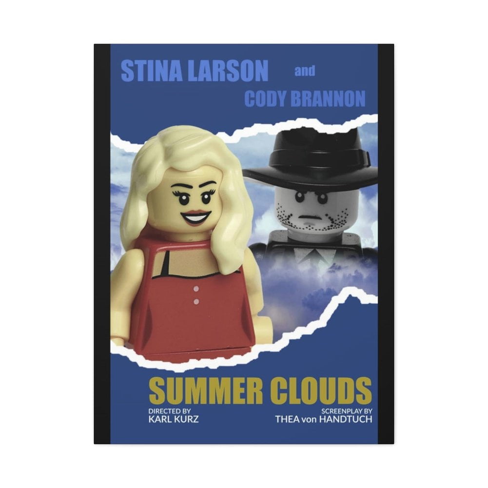Custom MOC Same as Major Brands! Summer Clouds LEGO Movie Wall Art ...
