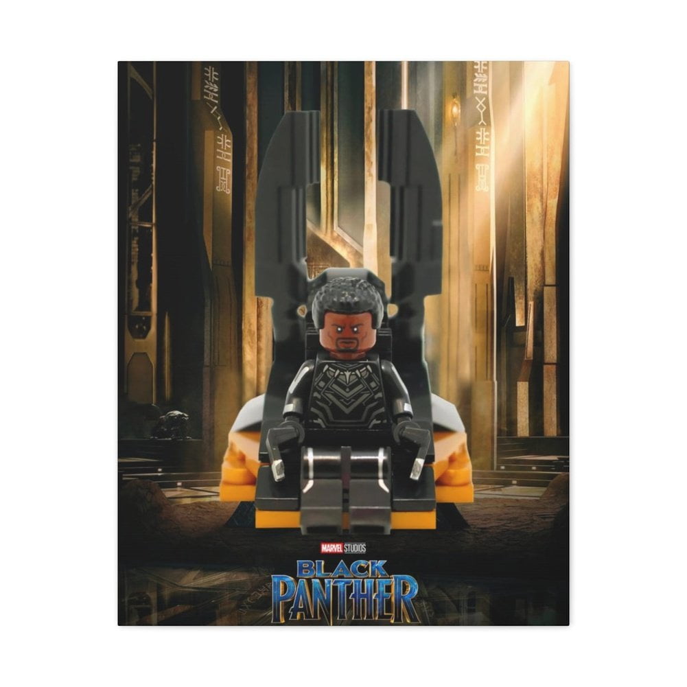 Custom MOC Same as Major Brands! The Black Panther LEGO Movie Wall Art ...