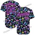 Custom Magic Mushrooms Psychedelic Pattern Design 3D Print Men's ...