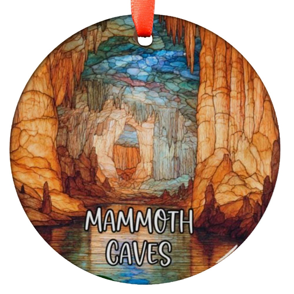 Custom Mammoth Caves National Park Ornament | Faux |Unique Kentucky ...