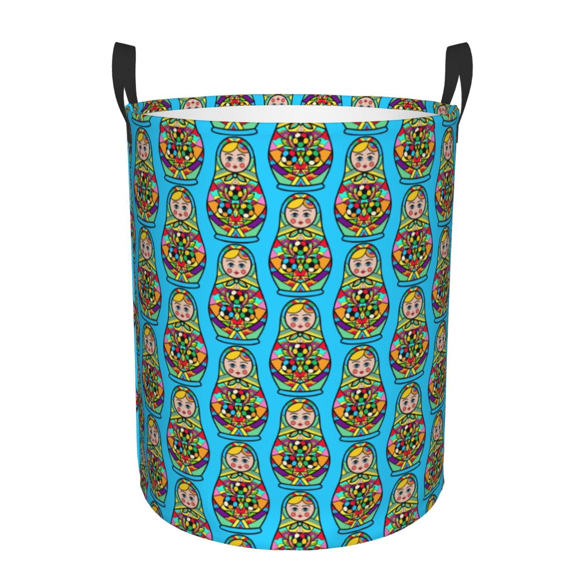 Custom Matryoshka Doll Russia Russian Folk Art Laundry Hamper Large ...