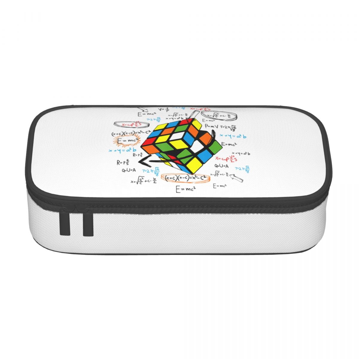 Custom Melted Rubix Kawaii Pencil Cases s Large Storage Geometric Math ...