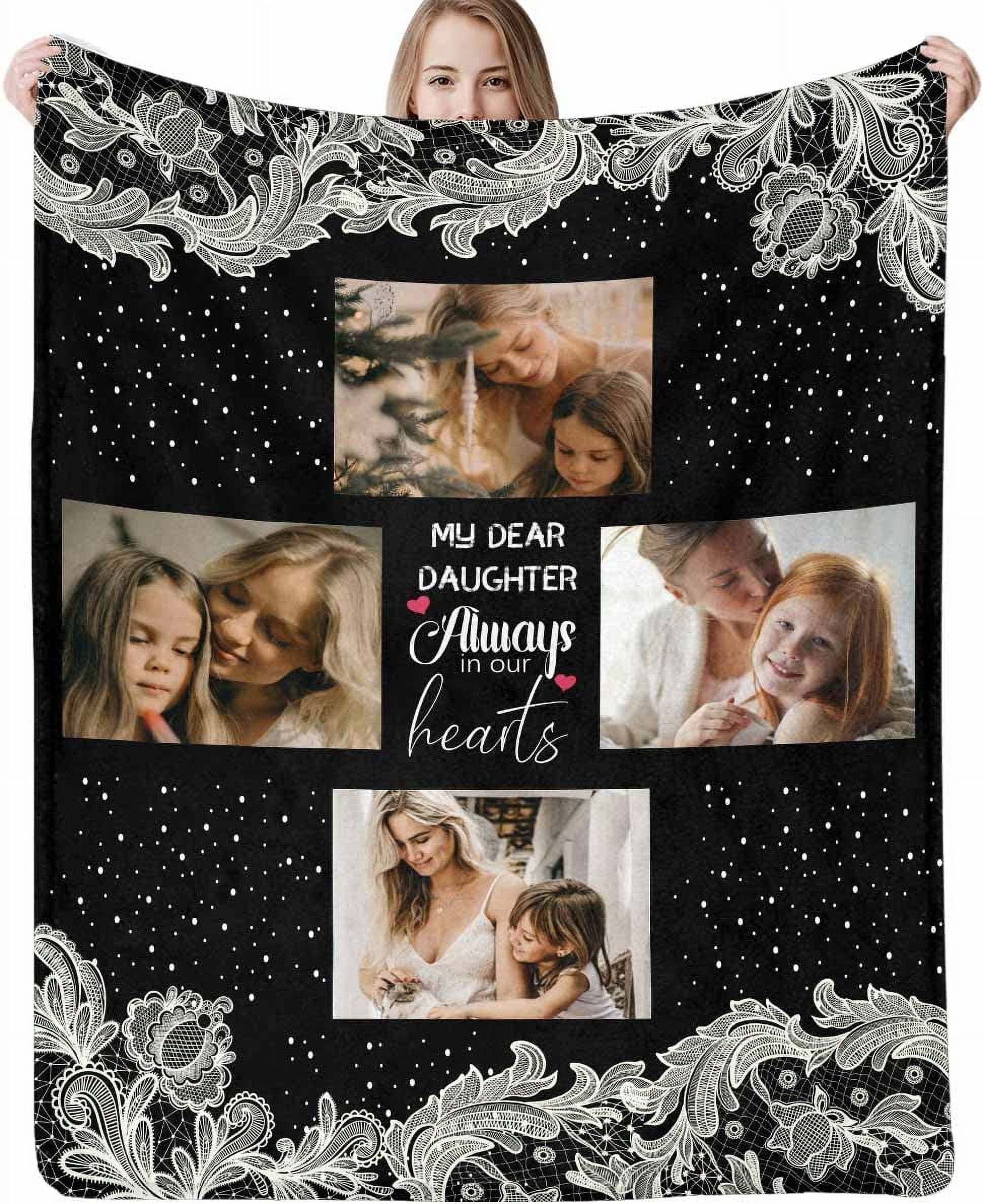Custom Memorial Blanket for Loss of Loved One - A Letter from Heanven ...