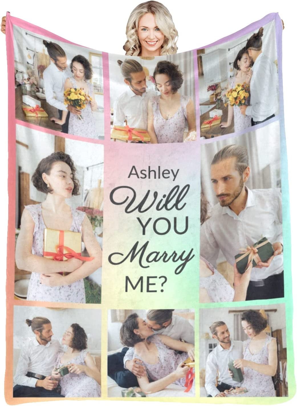 Custom Memorial Blankets with Photo Personalized in Loving Memory ...