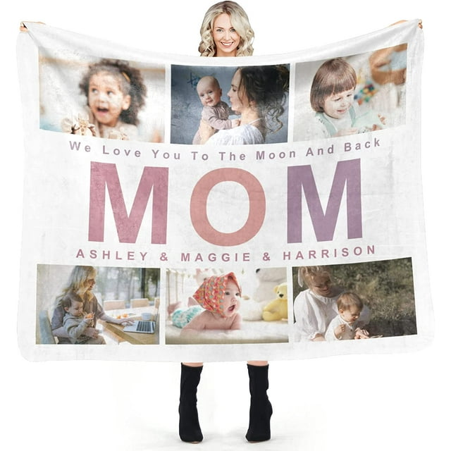Custom Memorial Blankets with Photo Personalized in Loving Memory ...