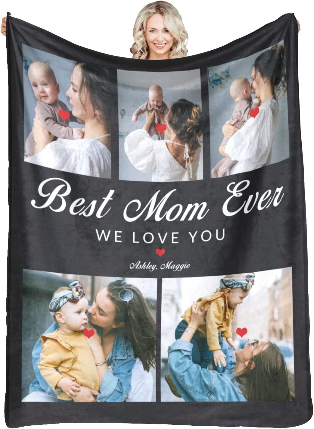 Custom Memorial Blankets with Photo Personalized in Loving Memory ...