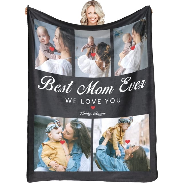 Custom Memorial Blankets with Photo Personalized in Loving Memory ...