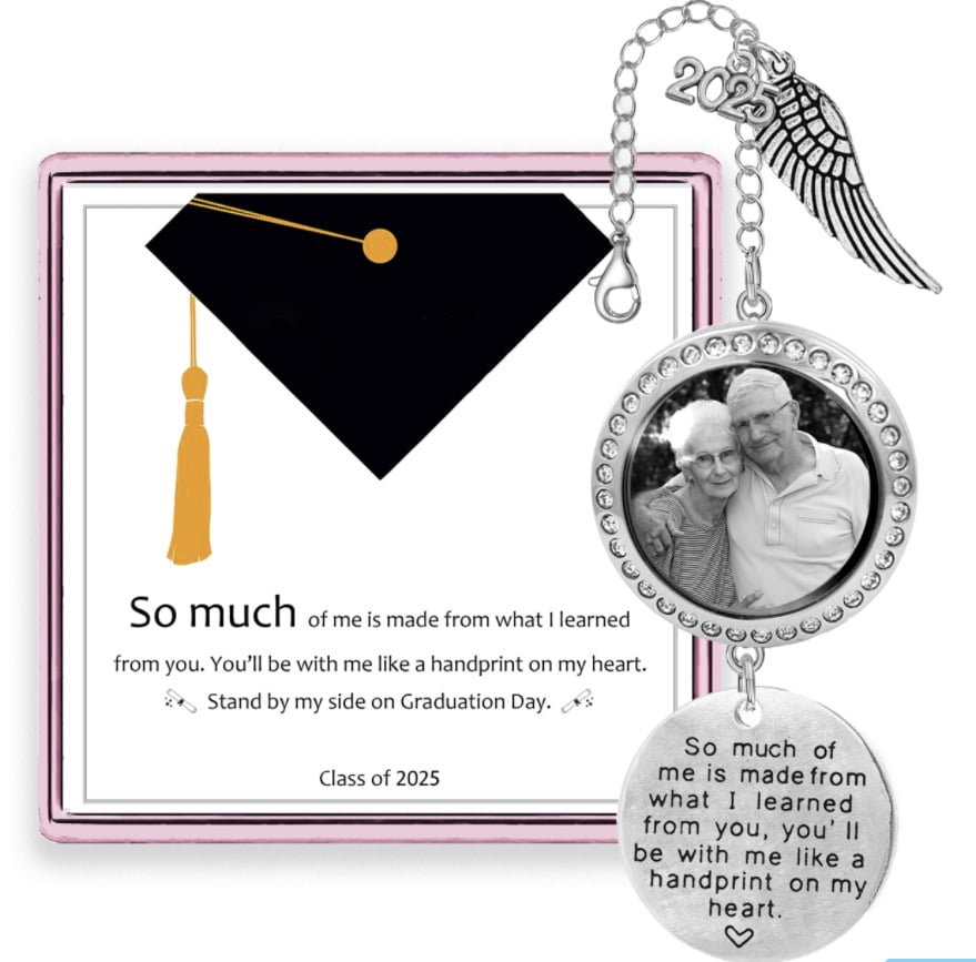 Custom Memorial Graduation Tassel Photo Charm Personalized Memory ...