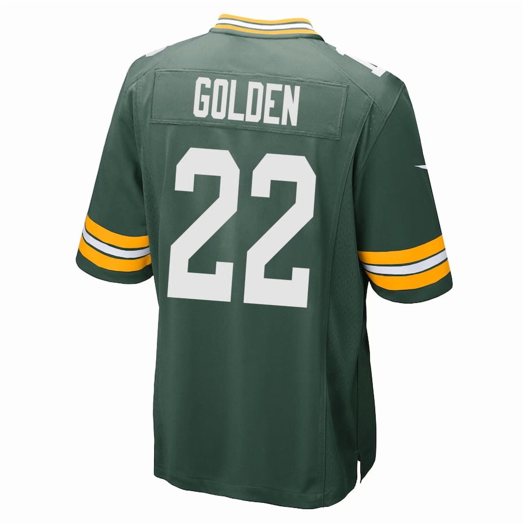 Custom Mens Matthew Personalized Throwback Stitched Golden Jersey T ...