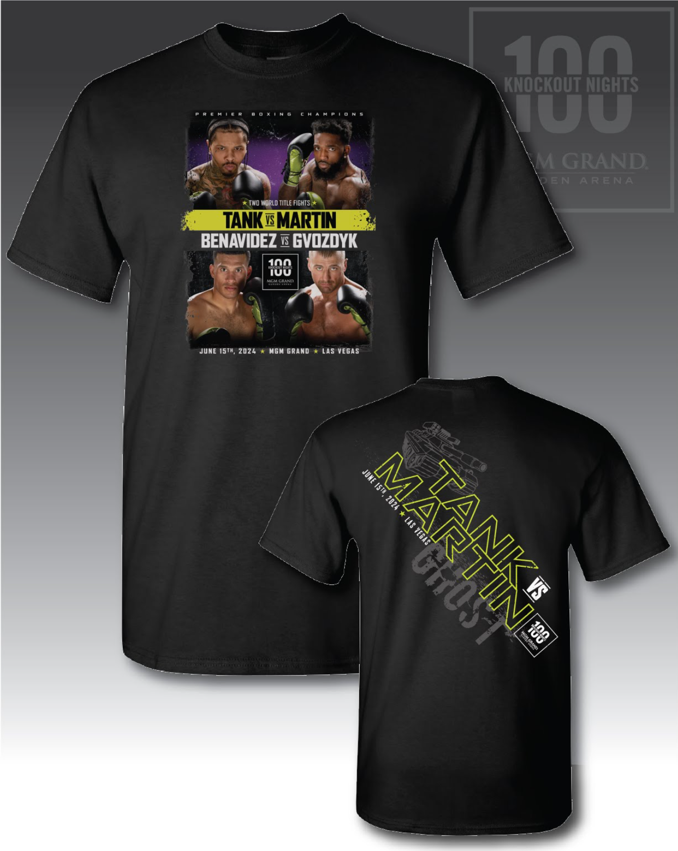 Custom Merch Davis Vs Frank Martin T-Shirt Shirt, Size M, Tee Royal ...