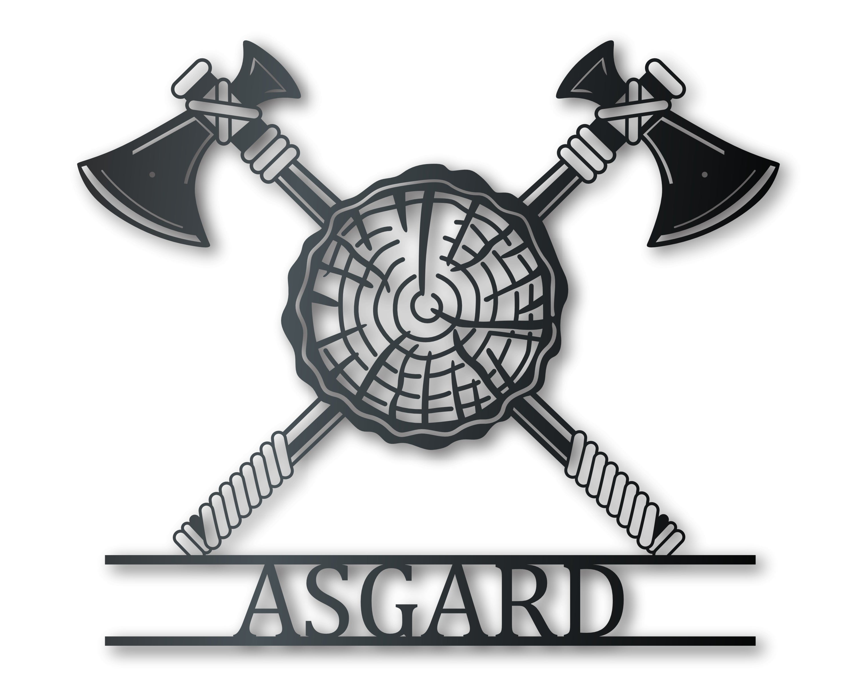 Custom Metal Axe Throwing Wall Art - Custom Metal Sign - 14 Color ...