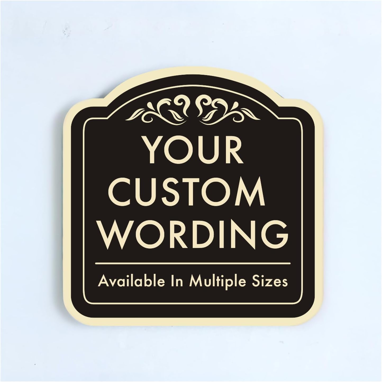 Custom Metal Decorative Signs, Personalized Aluminum, Custom Driveway ...