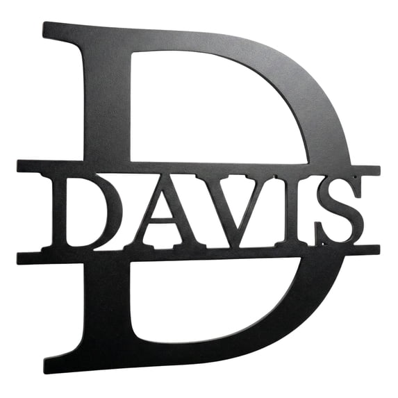 Custom Metal Signs (ModernMinimalist, 18") - Walmart.com