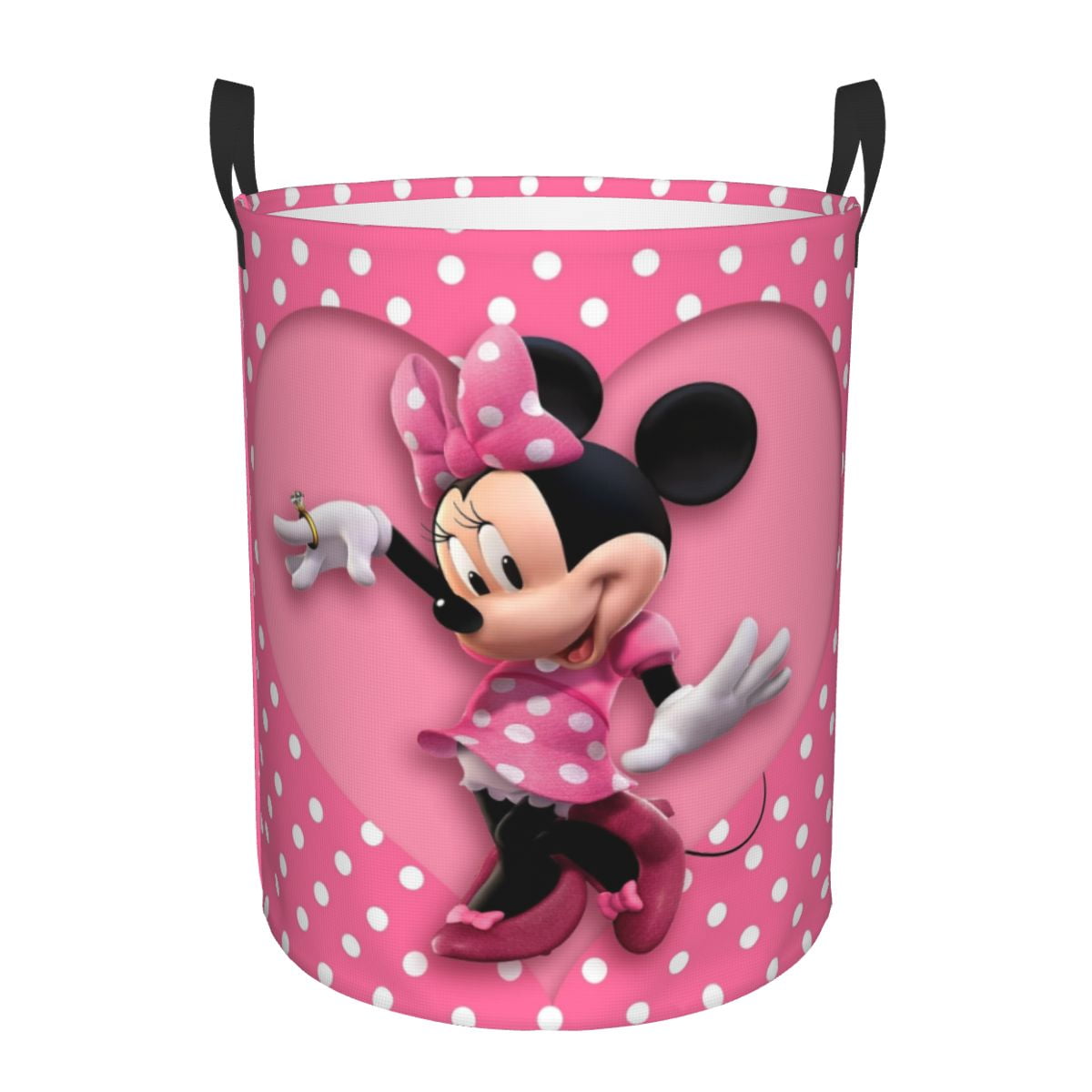 Custom Mickey Mouse Cartoon Laundry Hamper Large Storage Basket Kids ...