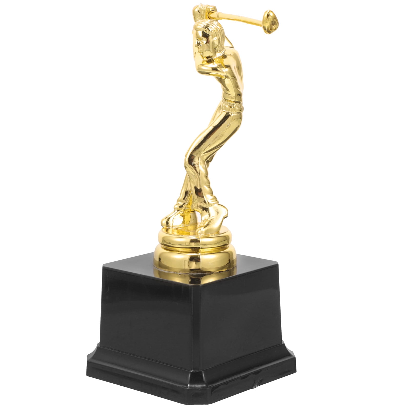 Golden Plastic Badminton Trophy for Awarding Parties and Competitions ...