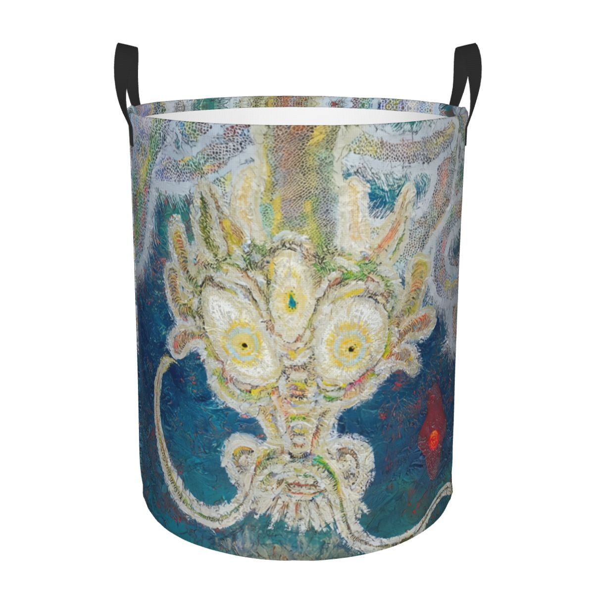 Custom Miwa Komatsu Japanese Printmaker And Laundry Basket Collapsible ...