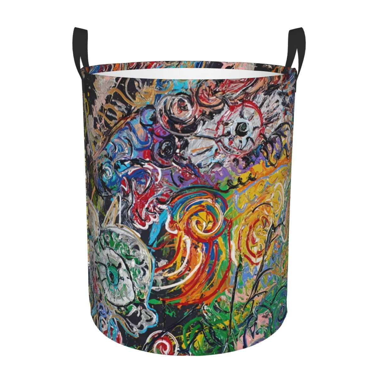 Custom Miwa Komatsu Japanese Printmaker And Laundry Basket Collapsible ...