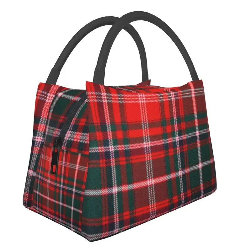 Custom Modern Mackay Tartan Plaid Lunch Bag Men Women Warm Cooler ...
