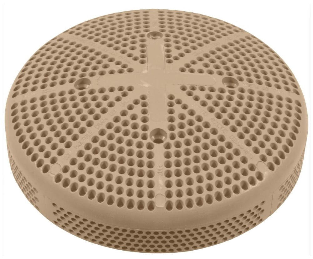 Custom Molded 175 Gpm Fiberglass Pool Suction Cover Only (Vgb) Tan ...