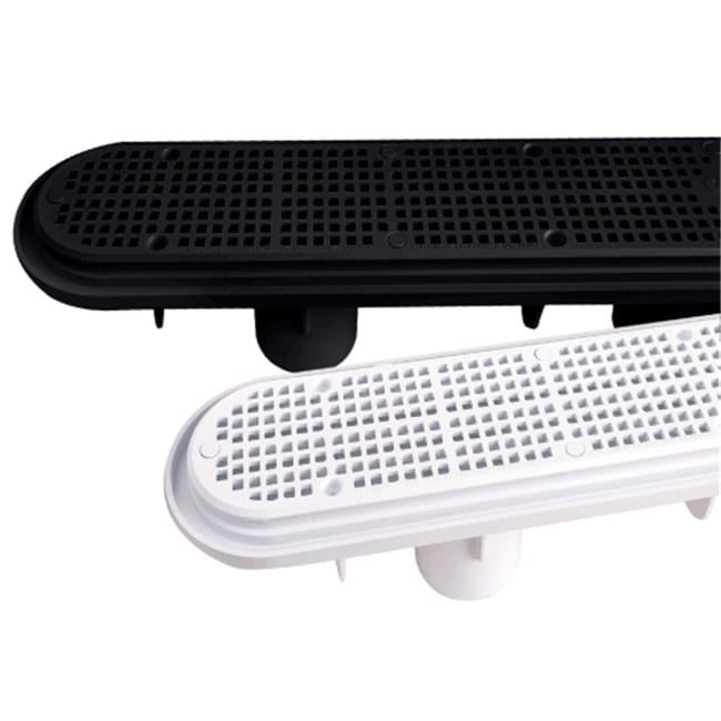 CMP 32" VGB Unblockable Channel Drain and Sump with Black Body with ...