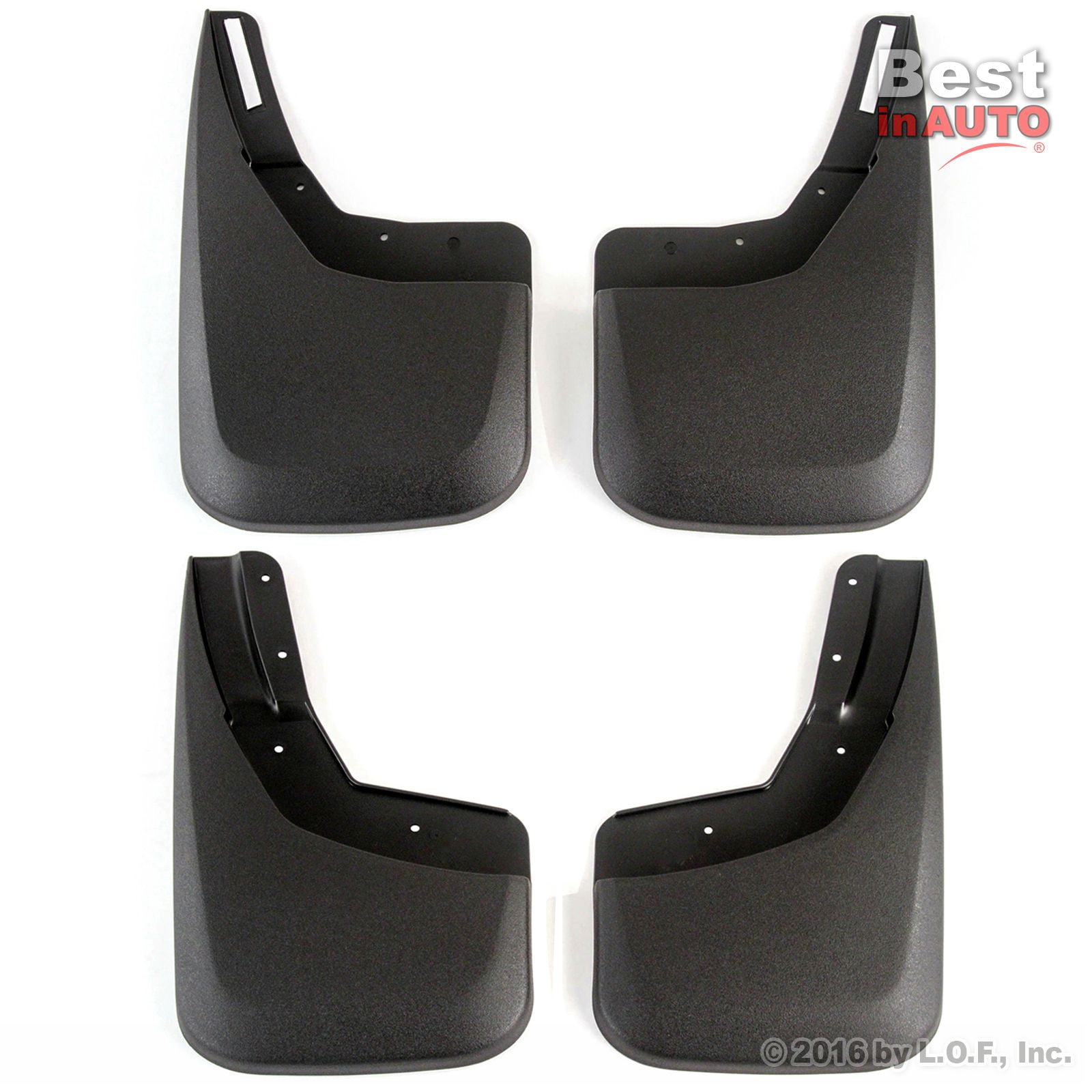 Custom Molded 4 Mud Guards 2014 2015 2016 2017 2018 Chevy Silverado Mud ...