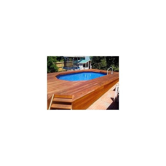 Custom Molded P Above Ground Lid Pool Cover, Durable, Trendy Design ...