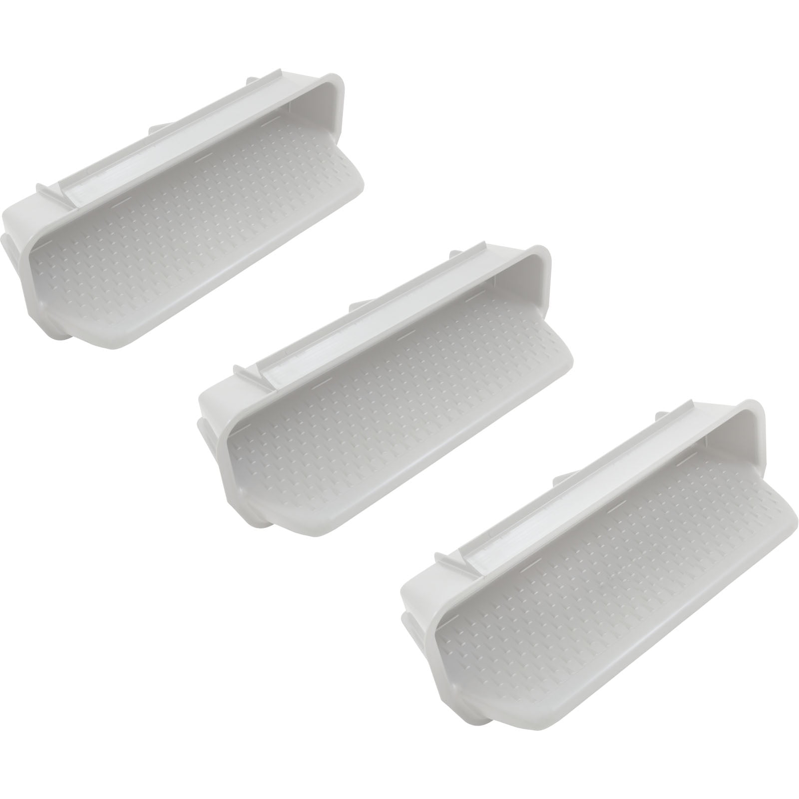 Custom Molded Products 25578-000-000 White Pool Wall Step - Set of 3 ...