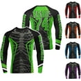 Custom Motocross Racing Long Sleeve Rash Guard Shirt Dirtbike Shirt ...