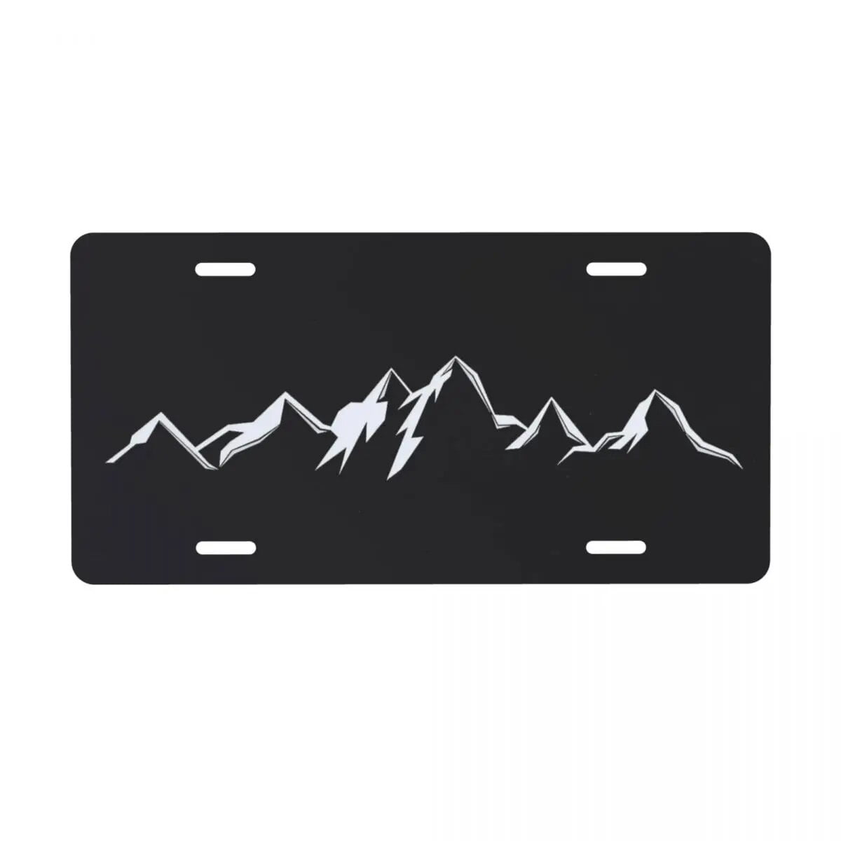 Custom Mountains License Plate Cool Nautical Decorative Car Front ...