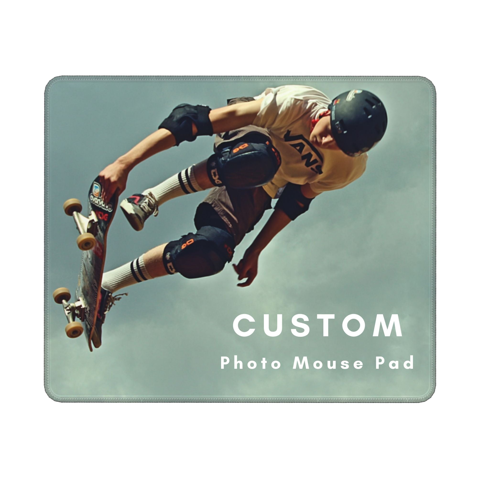 Custom Mouse Pad Add Your Own Photo, with Anti-Slip Rubber Base and ...