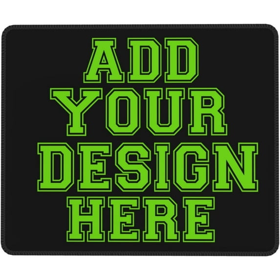 Custom Mouse Pad, Art Design, Picture, Text, Micro Logo, Cute and ...
