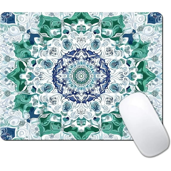 Custom Mouse Pad with Non-Slip Rubber, Small Square Design for Wireless ...