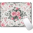 Custom Mouse Pad with Non-Slip Rubber, Small Square Design for Wireless ...