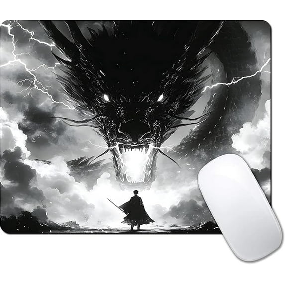 Custom Mouse Pad with Non-Slip Rubber, Small Square Design for Wireless ...