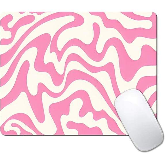 Custom Mouse Pad with Non-Slip Rubber, Small Square Design for Wireless ...