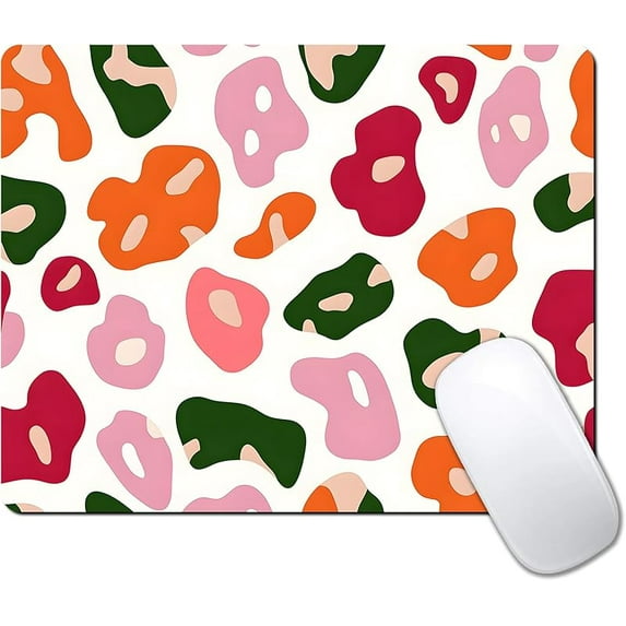 Custom Mouse Pad with Non-Slip Rubber, Small Square Design for Wireless ...