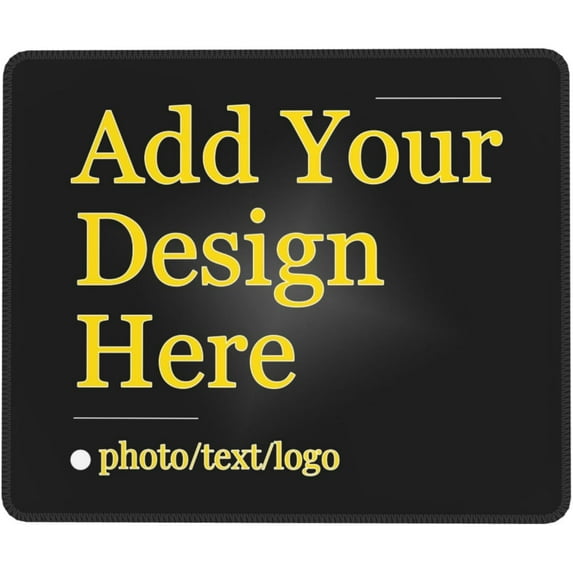 Custom Mouse Pad Personalized Mouse Pad with Your Photo Design Non-Slip ...