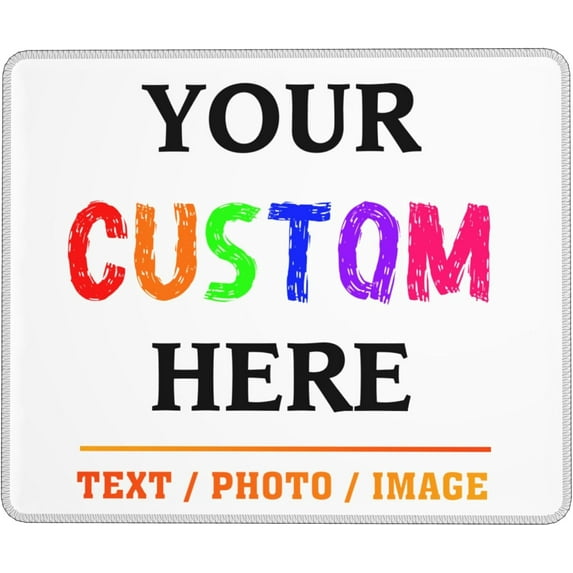 Custom Mouse Pad Personalized Mousepad with Logo Photo Image Mouse Mat ...