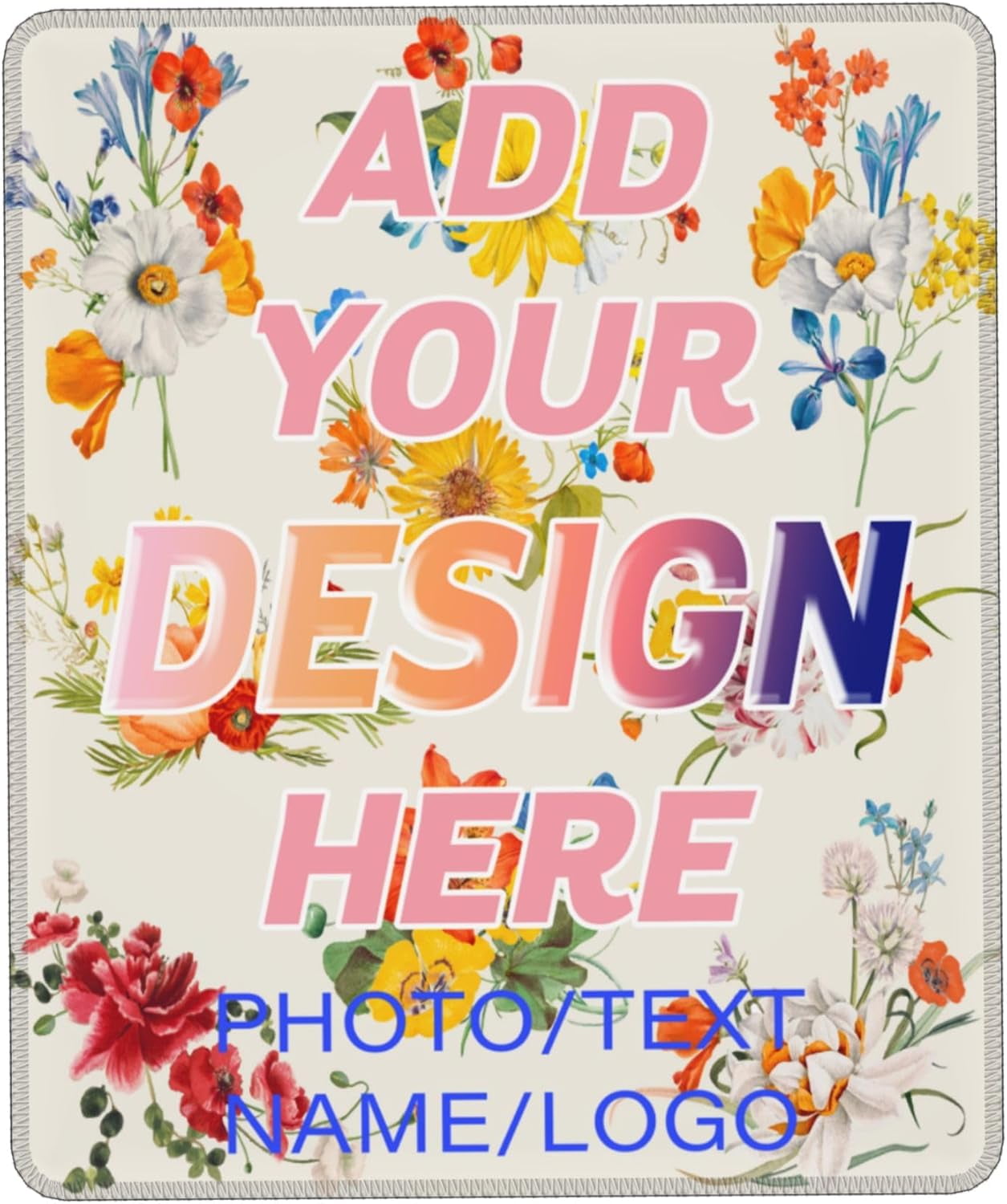 Custom Mouse Pad Personalized Mousepad with Logo Photo Image Mouse Mat ...