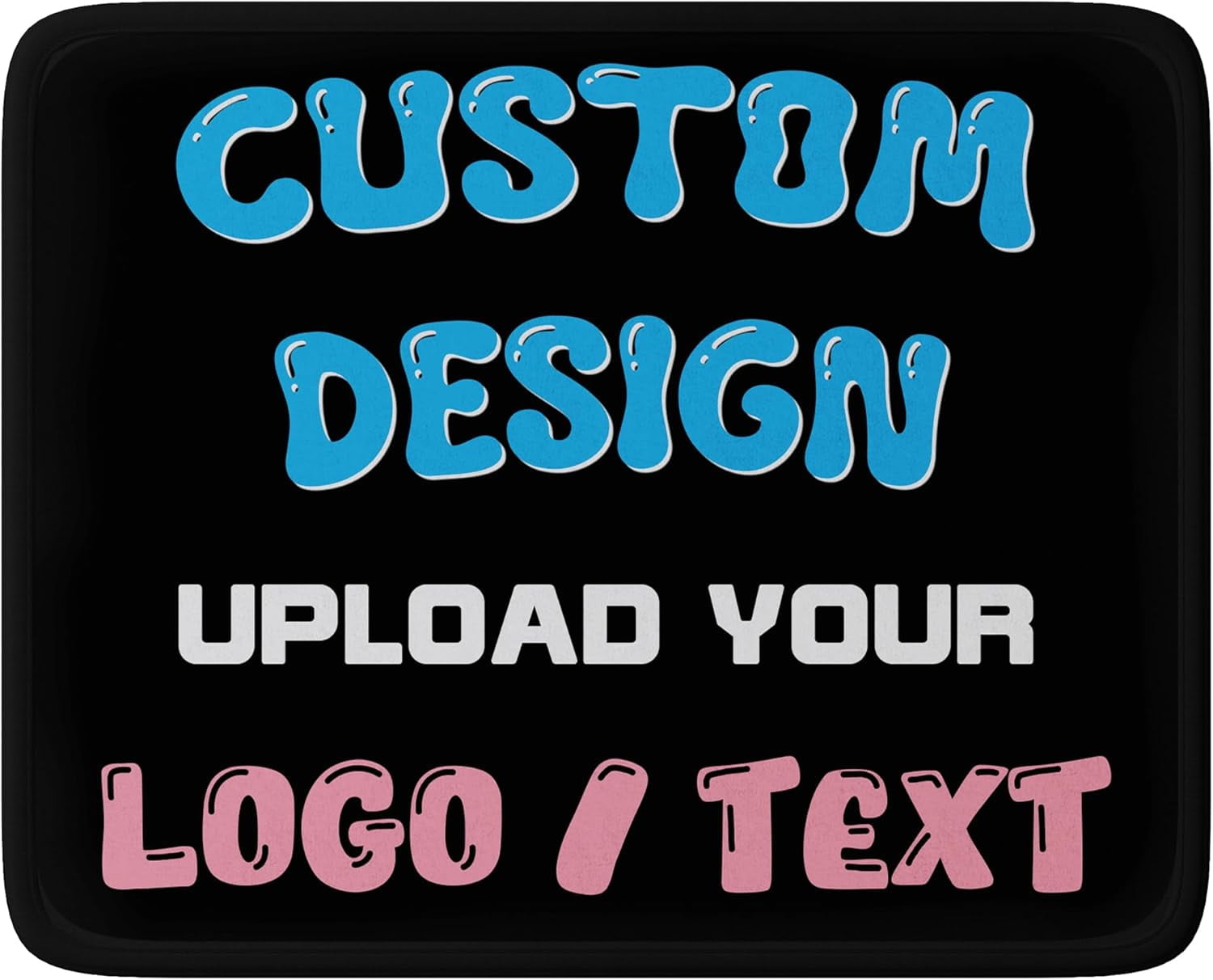 Custom Mouse Pad with Photo -Non-Slip Rubber Base, Personalized Mouse ...