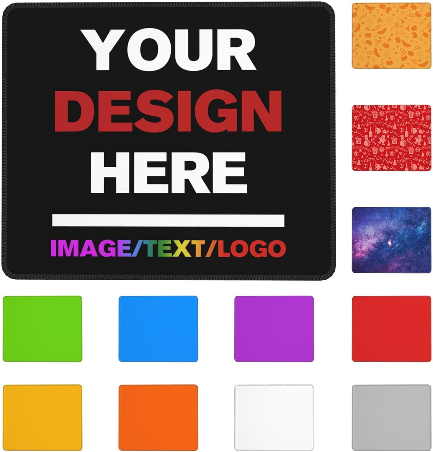 Custom Mousepad with Your Text Name Photo Logo Personalized Mousepad ...