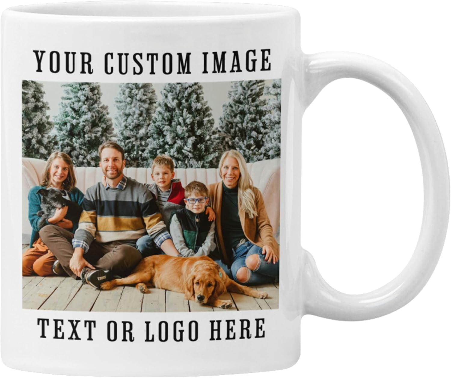 Custom Mug - 11oz Personalized Coffee Cups Ceramic,Tazas Personalizadas ...